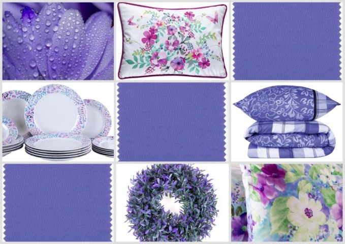 Culoarea anului 2022 – violet dinamic - Inspirație de la deDoma
